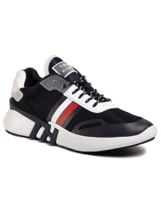 Zapatillas Tommy Hilfiger Tommy Sporty Branded Runner FW0FW04700 Azul ...