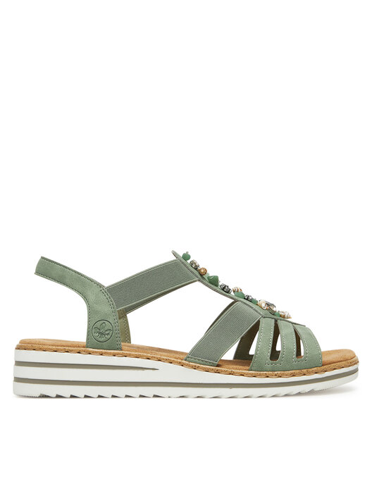Sandali Rieker V0649-52 Verde | escarpe.it