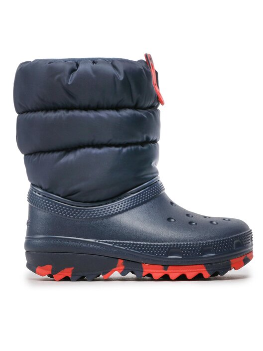 Cizme de zăpadă Crocs Classic Neo Puff Boot K 207684 Bleumarin ...