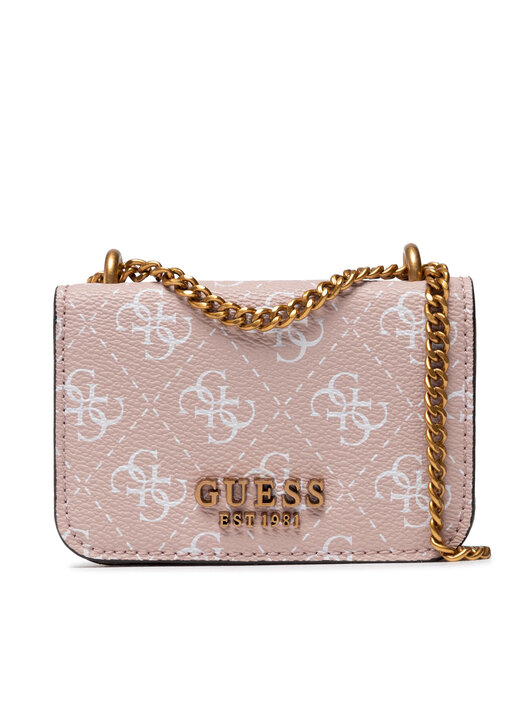 Geantă Guess Alexie Mini HWQB84 16770 Roz | epantofi.ro