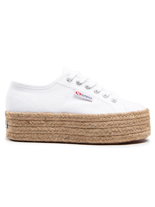 Espadrilles Superga 2790 Rope S51186W Weiß | eschuhe.de
