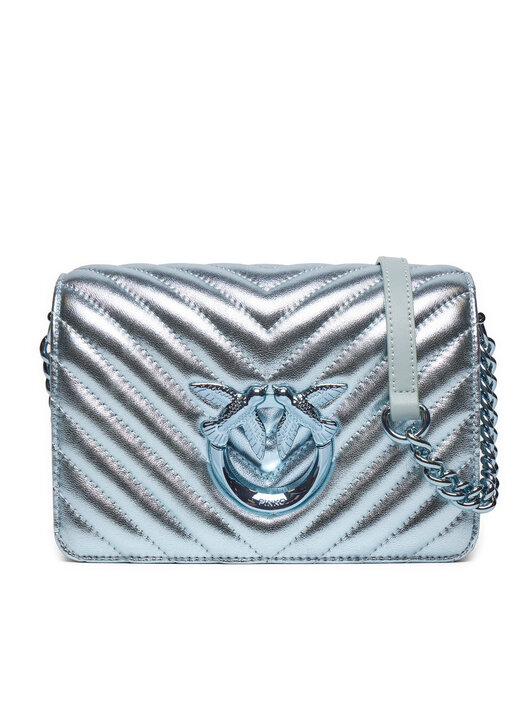 Torebka Pinko Love Click Mini 100067 A1JE E68B Niebieski | eobuwie.com.pl