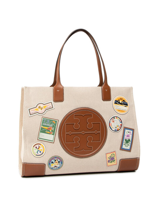 Táska Tory Burch Ella Patches Tote 64940 Bézs | ecipo.hu