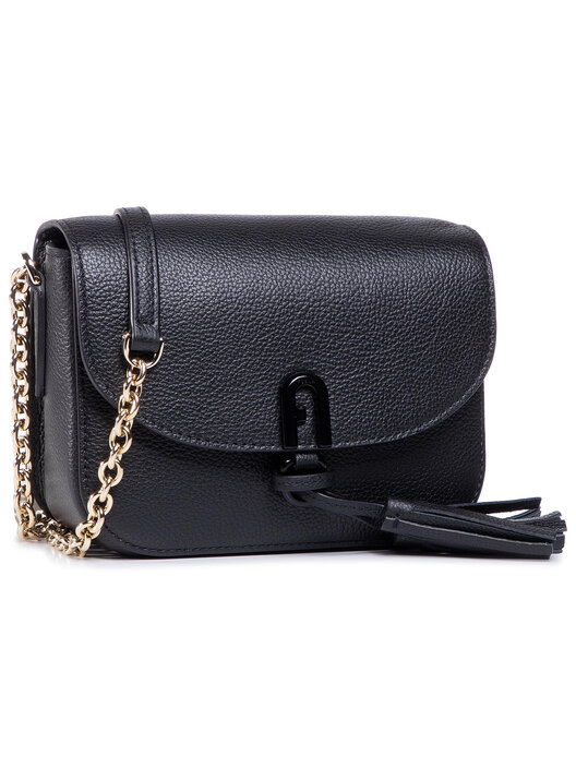 Torebka Furla Flower Tattoo WB00119-VTO000-O6000-9-001-20-BG Czarny ...