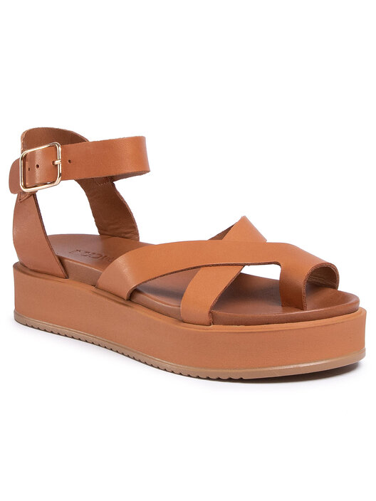 Sandały Inuovo 112042 Brązowy | eobuwie.com.pl