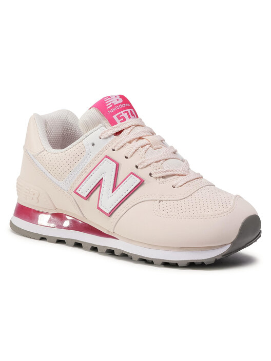 Sneakers New Balance WL574EUC Beige | eschuhe.de