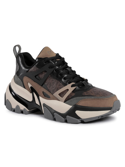 Sneakersy MICHAEL Michael Kors Nick 42F0PEFS1Q Hnědá | eobuv.cz