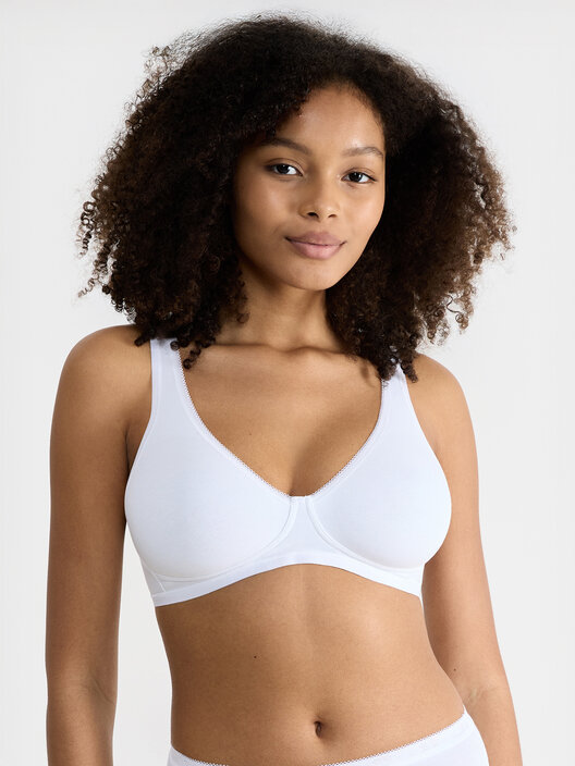 Sloggi BH ohne Bügel Basic 10222327 Weiß | eschuhe.de