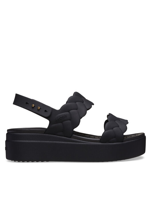 Sandale Crocs Brooklyn Woven Upper LW 209977 Negru | epantofi.ro