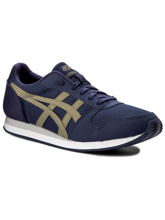 Sneakersy Asics Curreo II HN7A0 Granatowy | eobuwie.com.pl