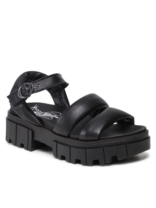Sandale Fly London Jelafly P144864000 Negru | epantofi.ro