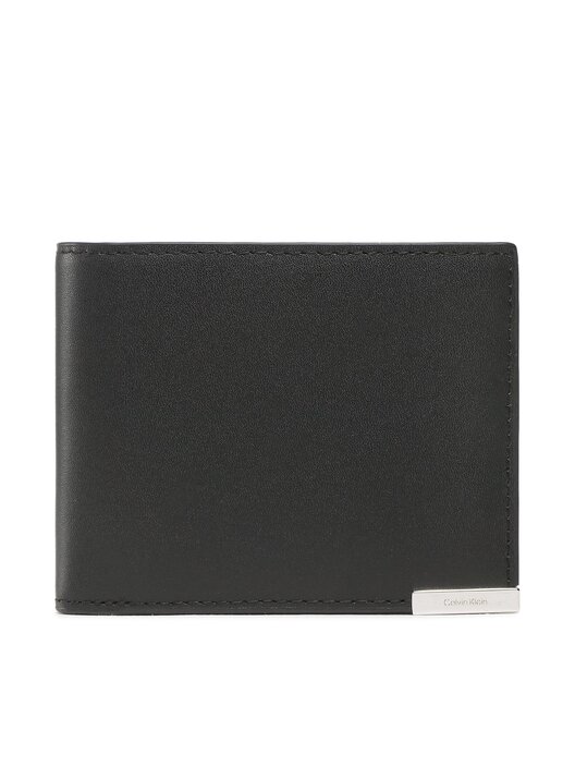 Portofel Calvin Klein Modern Plaque Bifold 6cc W/Bill K50K509975 Negru ...