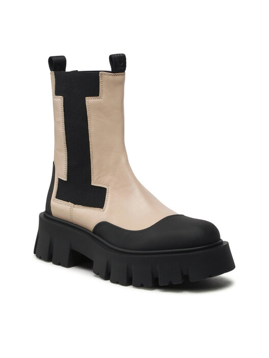 Klassische Stiefeletten Iceberg L16641 ID1856 Beige | eschuhe.de