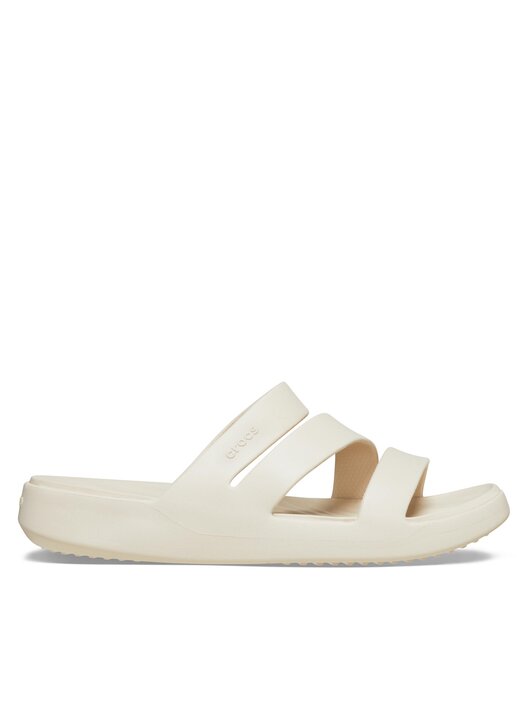 Παντόφλες Crocs Getaway Strappy Sandal W 209587 Εκρού | epapoutsia.gr