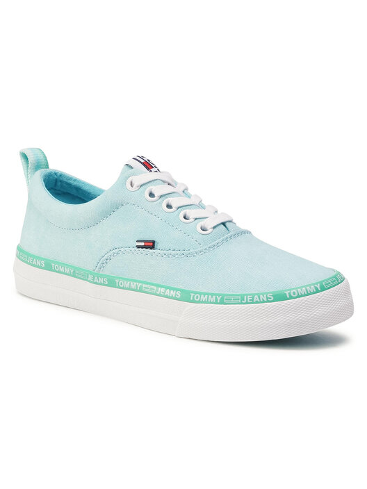 Teniși Tommy Jeans Pastel Color Lace Up Sneaker EN0EN00936 Albastru ...