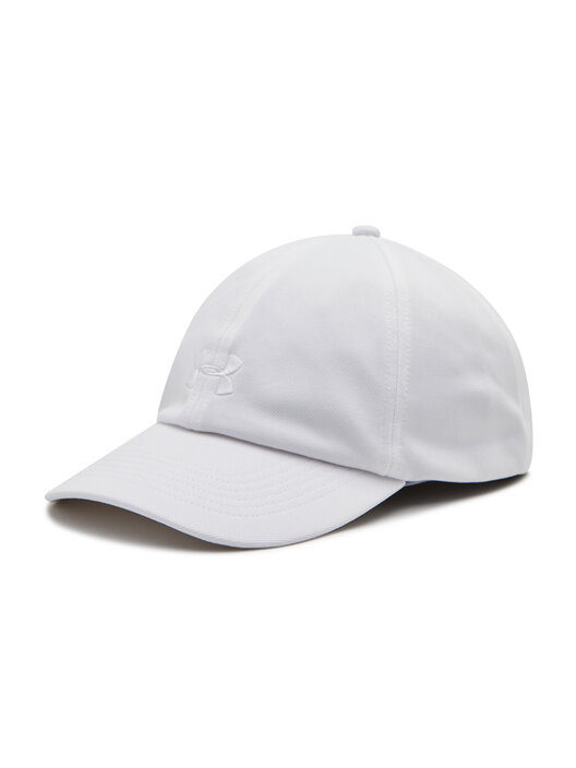 Cappellino Under Armour Play Up Cap 1351267-100 Bianco | escarpe.it