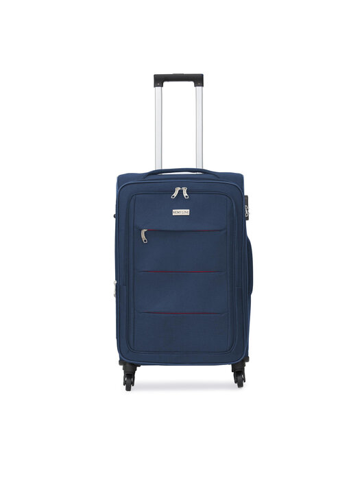 Среден куфар Semi Line T5683-2 Тъмносин | obuvki.bg