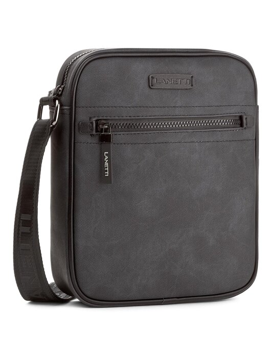 Geantă crossover Gino Lanetti RM0724 Negru | epantofi.ro