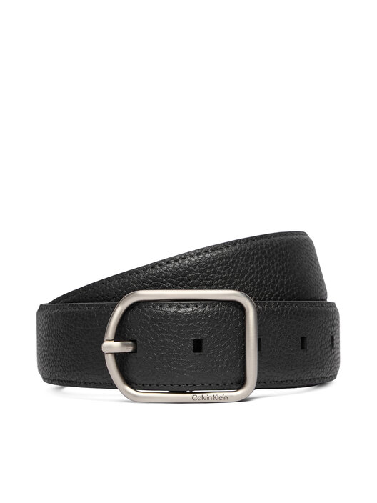 Curea pentru Bărbați Calvin Klein Round Buckle 35Mm LV04D7024G Negru ...
