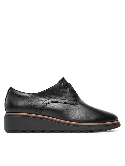 zapatos Oxford Clarks Sharon Rae 261754164 Negro | zapatos.es