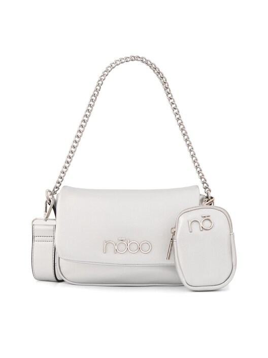 Τσάντα Nobo NBAG-N0250-C022 Ασημί | epapoutsia.gr