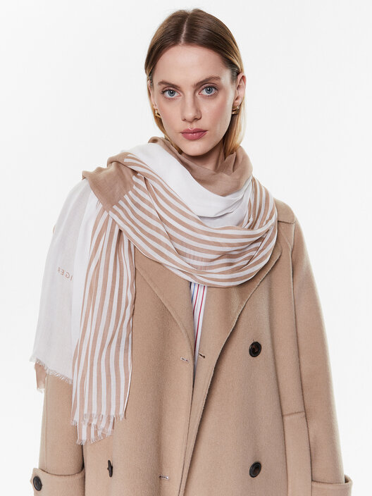 Шал Tommy Hilfiger Essential Flag AW0AW14539 Бежов | obuvki.bg