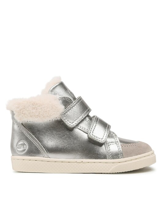 Schnürschuhe Ten IS Ten Base Hi Fur NTCBAT0405 M Silberfarben | eschuhe.de