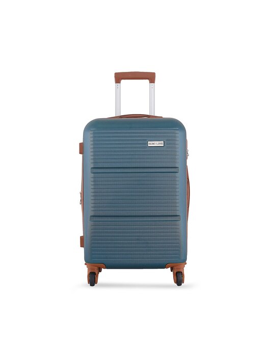 Valiză mare Semi Line T5585-6 Verde | epantofi.ro