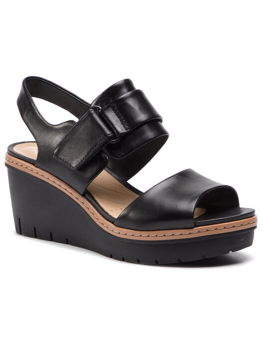Sandali Clarks Palm Stellar 261402284 Nero | escarpe.it