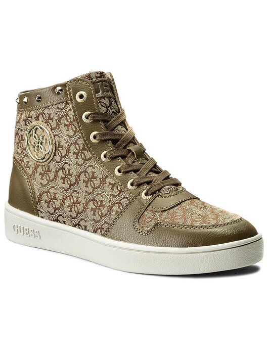 Sneakers Guess Gensia FLGEN3 FAL12 Braun | eschuhe.de