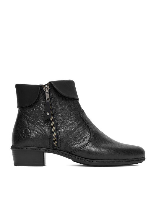 Ghete Rieker Y07A8-01 Negru | epantofi.ro