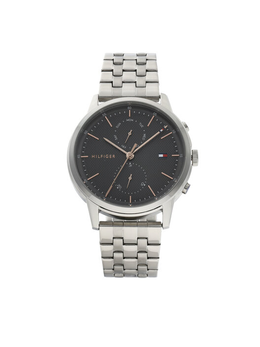 Zegarek Tommy Hilfiger Easton 1710431 Srebrny | eobuwie.com.pl