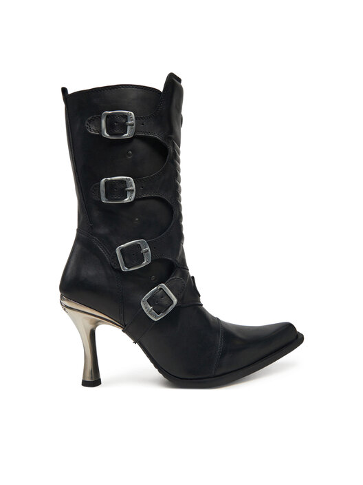 Botki NEW ROCK M-9373N-C1 Czarny | eobuwie.com.pl