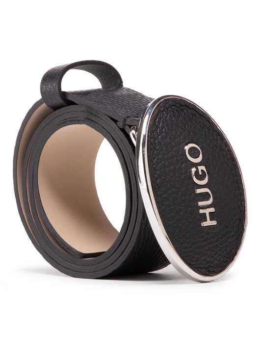 Мъжки колан Hugo Alpha Belt 4 Cm 50447464 Черен | obuvki.bg