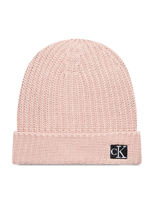 Czapka Calvin Klein Jeans Modern Essentials Beanie IU0IU00215 Różowy ...