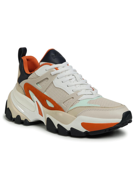 Sneakersy MICHAEL Michael Kors Nick 42T0PEFS3L Beżowy | eobuwie.com.pl