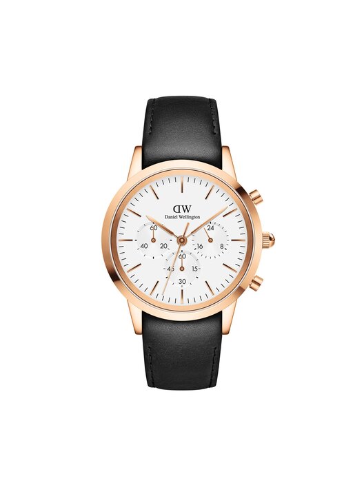 Ceas Daniel Wellington Iconic Chronograph DW00100646 Negru | epantofi.ro