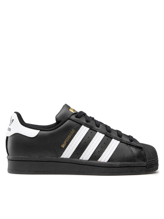 Sneakersy adidas Superstar J EF5398 Czarny | eobuwie.com.pl
