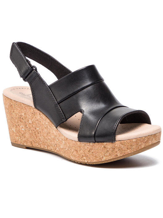 Sandály Clarks Annadel Ivory 261399544 Černá | eobuv.cz