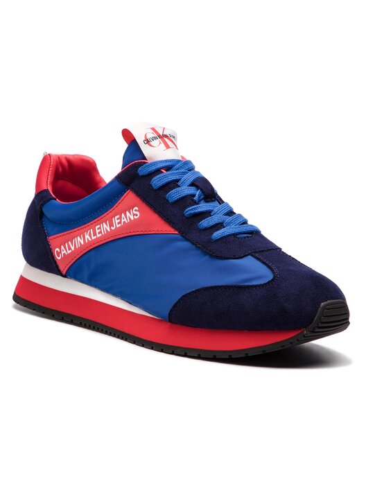 Sneakersy Calvin Klein Jeans Jerrold S0615 Granatowy | eobuwie.com.pl