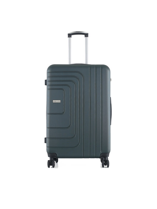 Valiză mare Semi Line T5761-4 Gri | epantofi.ro