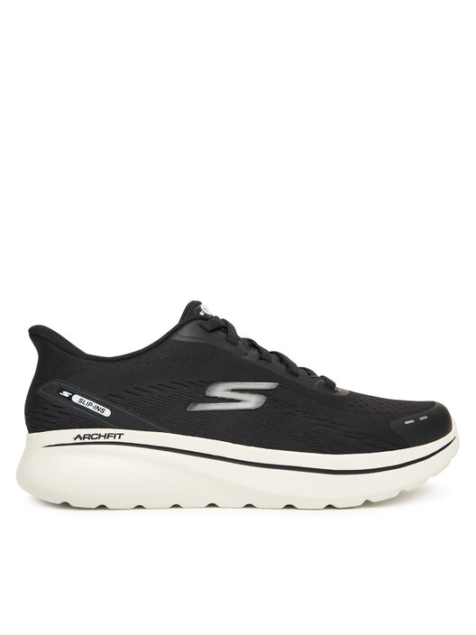 Сникърси Skechers Go Walk Arch Fit N-Joy 217075 BKW Черен | obuvki.bg