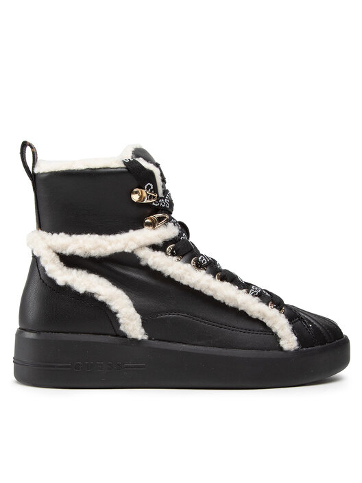 Botine Guess Ramsi FL8RMS ELE12 Negru | epantofi.ro