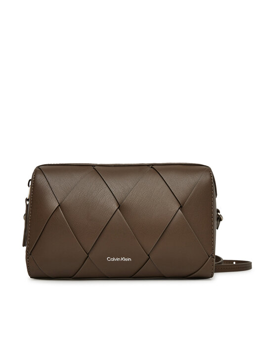 Kabelka Calvin Klein Ck Woven Camera Bag K60K613002 Hnědá | eobuv.cz