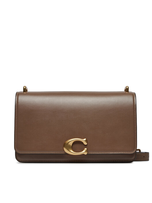 Дамска чанта Coach Lux Bandit Sb CC416 Кафяв | obuvki.bg