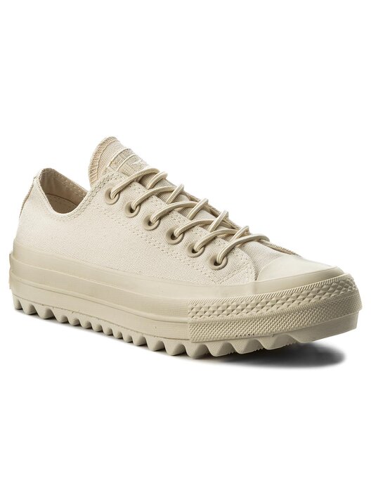 Plátěnky Converse Ctas Lift Ripple Ox 559861C Béžová | eobuv.cz