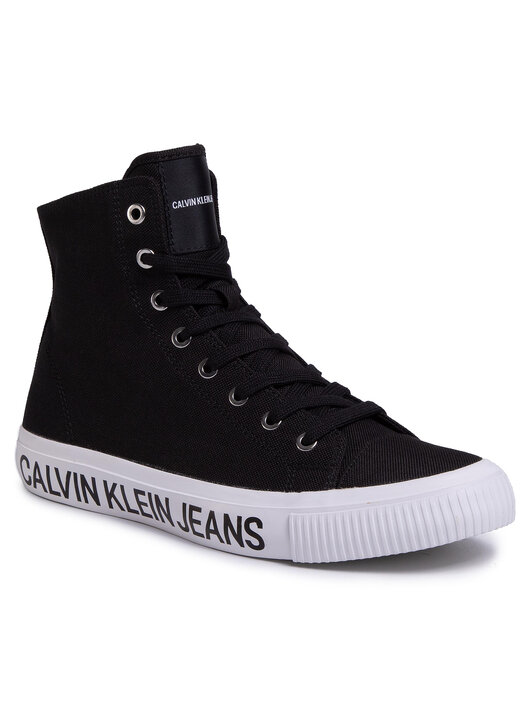 Trampki Calvin Klein Jeans Deforest B4S0113X Czarny | eobuwie.com.pl