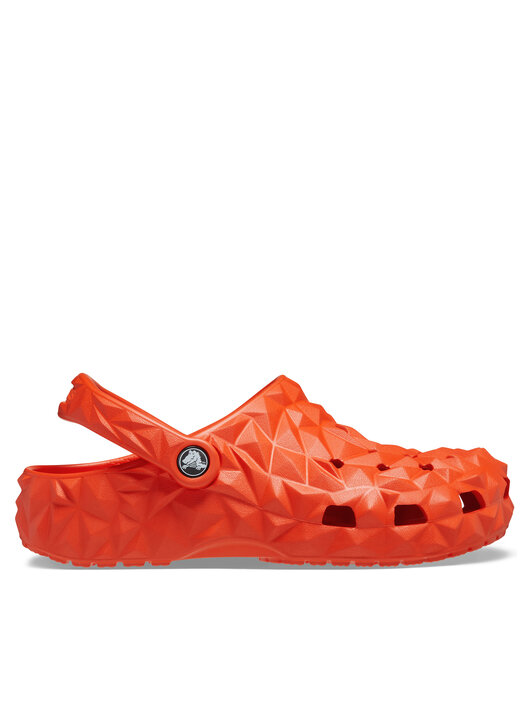 Pantoletten Crocs Classic Geometric Clog 209563 Rot | eschuhe.de