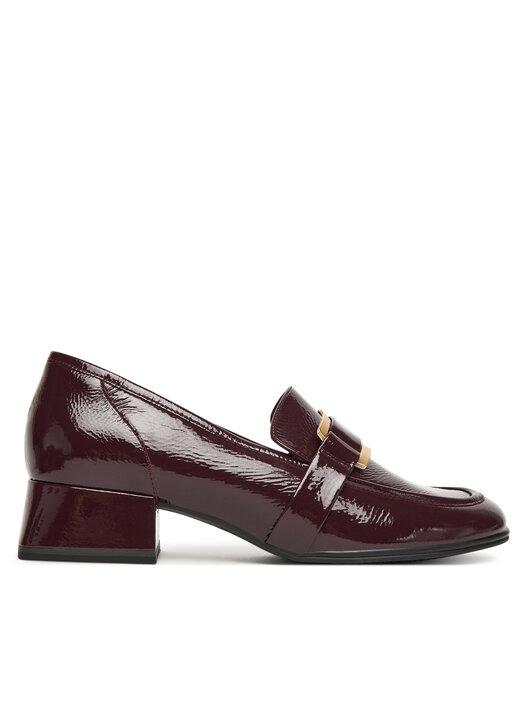 Półbuty Caprice 9-24303-45 Bordowy | eobuwie.com.pl