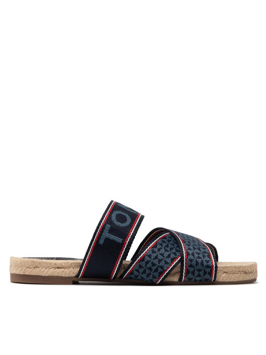 Еспадрили Tommy Hilfiger Webbing Flat Espadrille FW0FW06307 Тъмносин ...